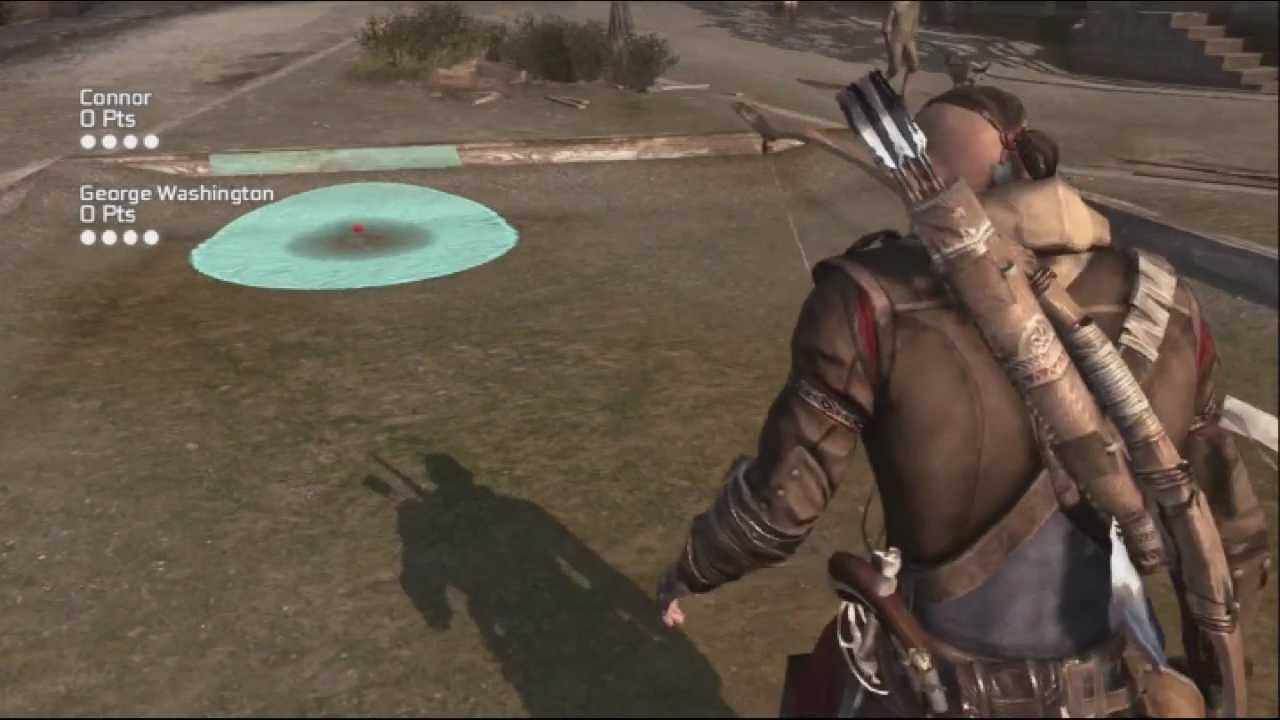 Playing Bocce Ball with George Washington Assassins Creed 3 - YouTube