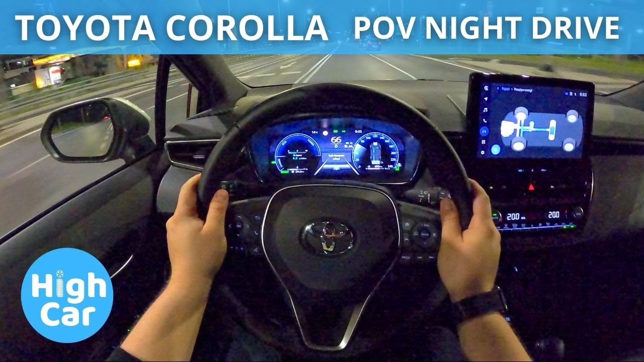 TOYOTA COROLLA 1.8 140HP STYLE 2024 FL | POV NIGHT DRIVE 4K - YouTube