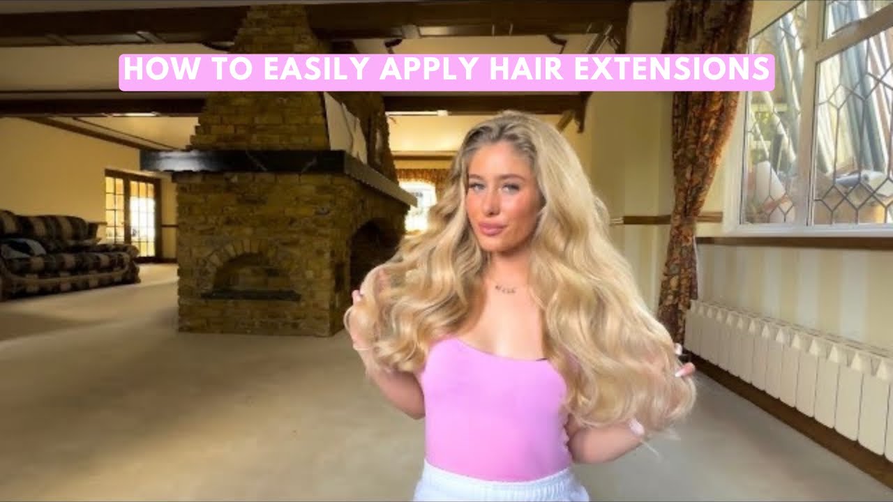 Human Hair Clip In Extensions | How to Guide - YouTube