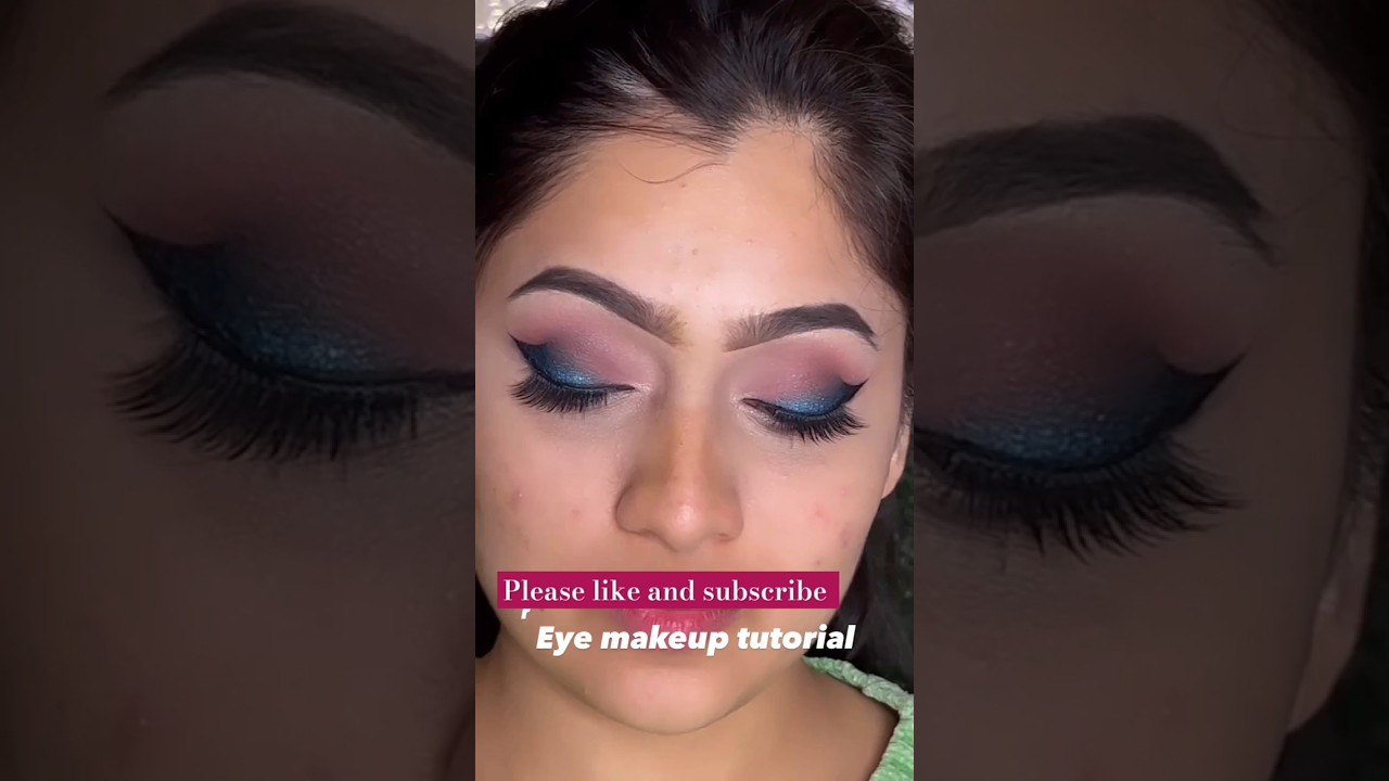 party eye makeup #simple eye makeup #new eye makeup #trending #viral#shortvideo #makeupvideo# ...