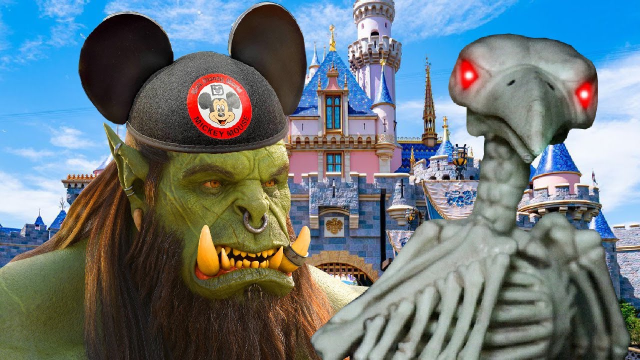 Orcs At Disneyland - YouTube