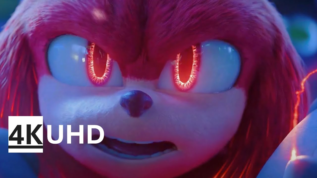 Knuckles vs GUN Agents | Knuckles 2024 | Fight Scene | 4K UHD - YouTube
