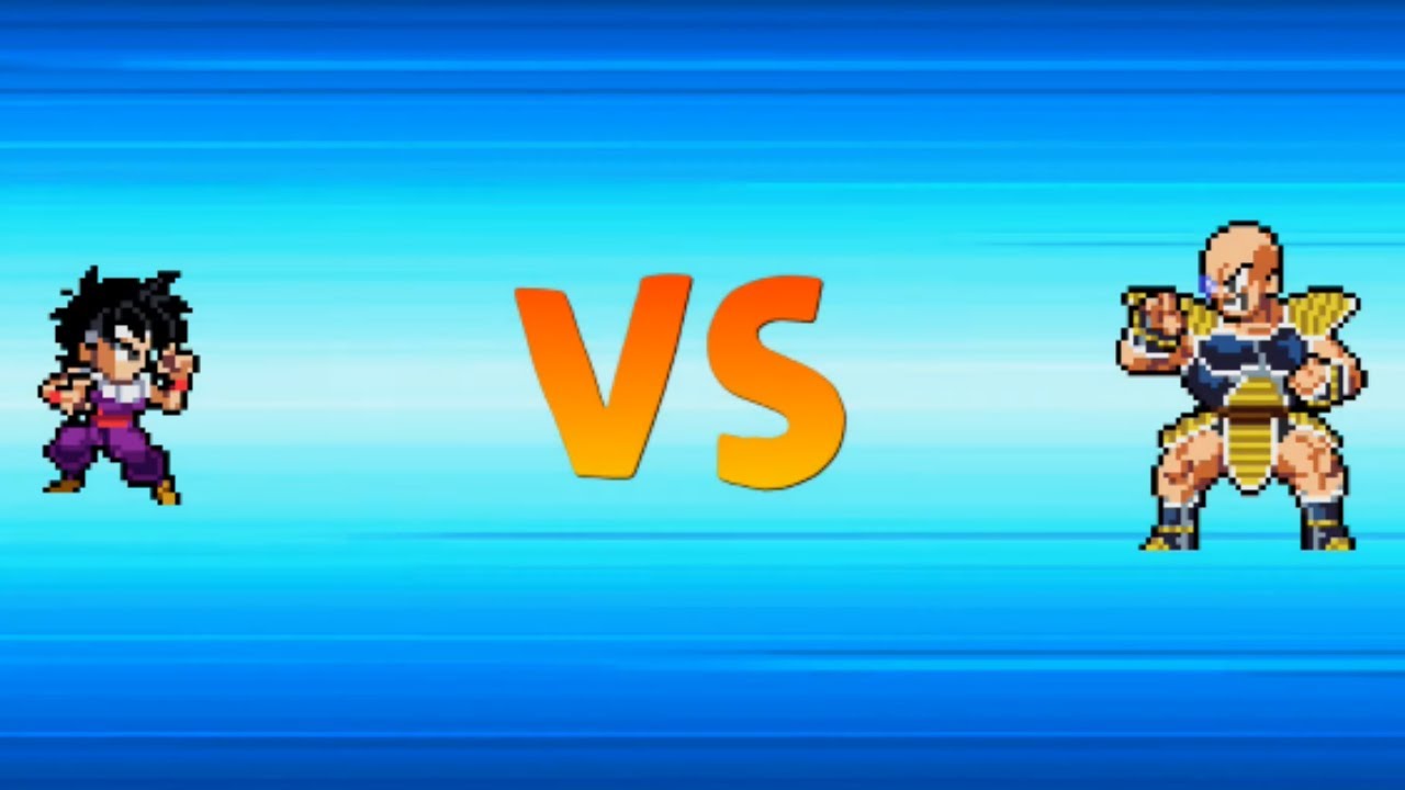 Power Warriors 17.6 / Free Battle - Kid Gohan VS Nappa - YouTube