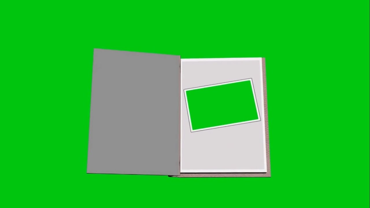 Best book opening effect green screen - YouTube