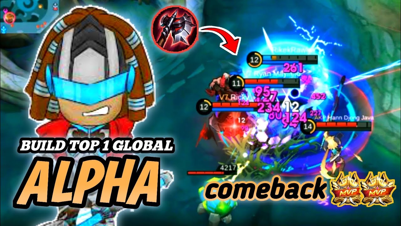 Comeback bukanlah hal yang mustahil!! 11Kills Alpha exp lane ‖ mobile ...