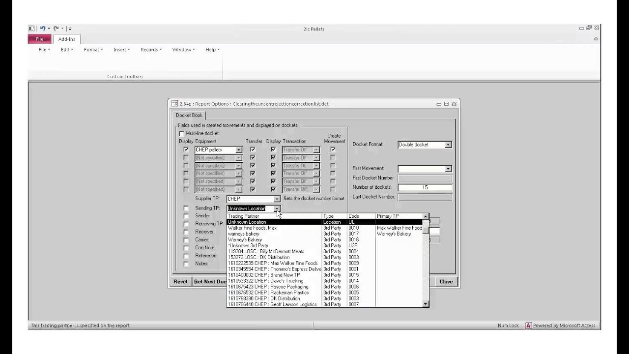 Printing a docket book - YouTube