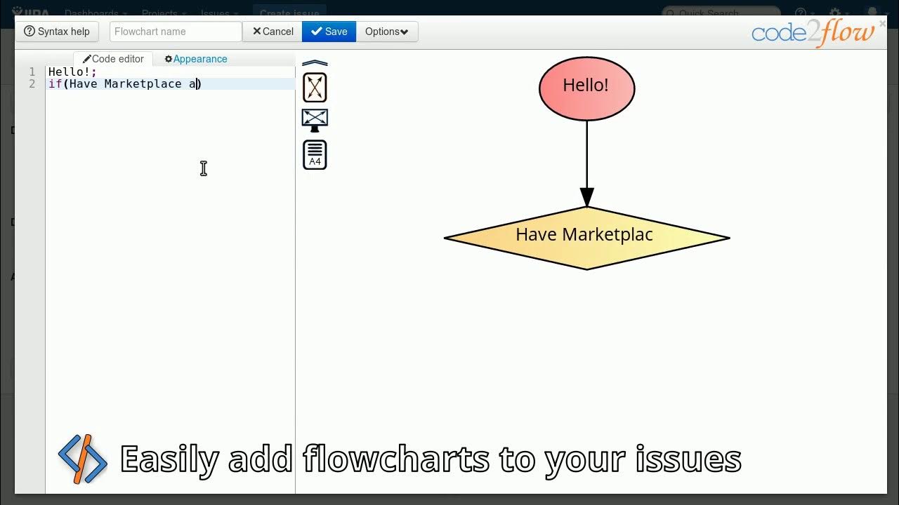 code2flow for JIRA - hassle-free way to create flowcharts - YouTube
