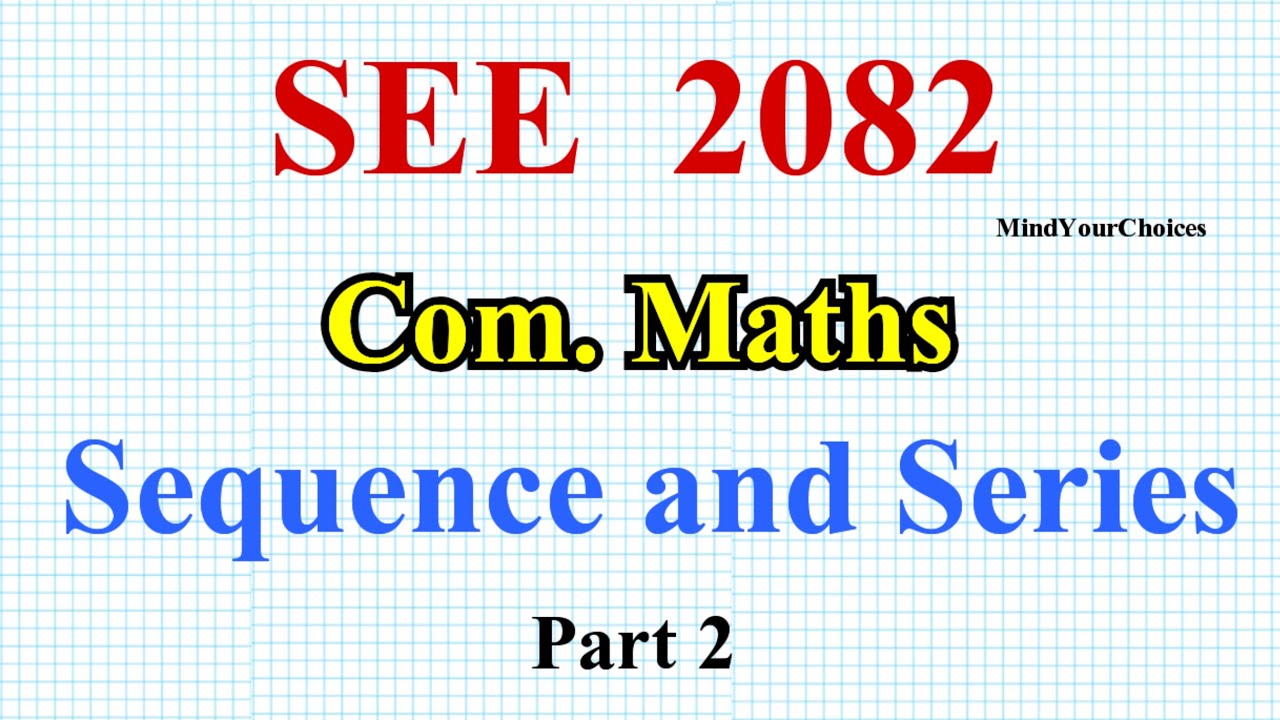 SEE 2082 MATHS | New Model Questions Paper Solution | 100% Fix Question ...