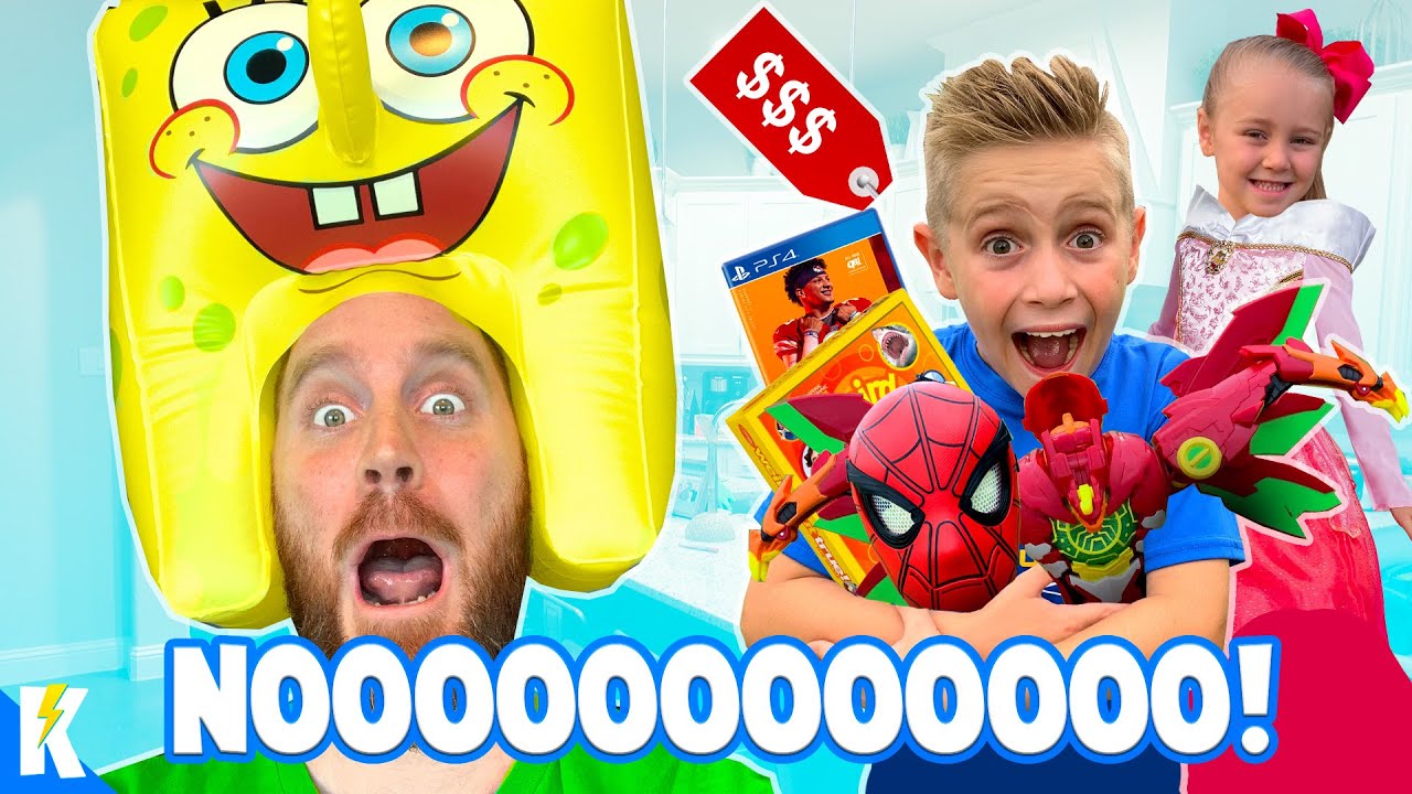 I'll Buy Whatever You Can Carry Challenge!!! // K-City Family - YouTube