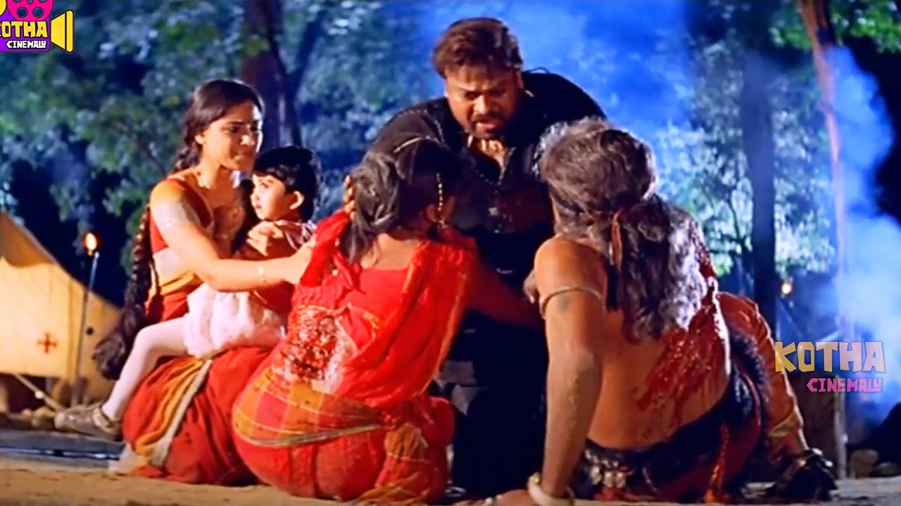 Chiranjeevi And Simran Telugu Movie Ultimate Interesting Climax Scene ...
