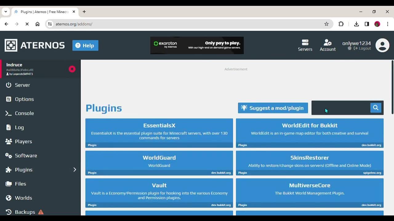 How to make your aternos server both java and bedrock edition. - YouTube