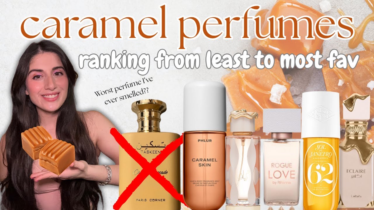 Ranking my CARAMEL Perfume collection! - YouTube