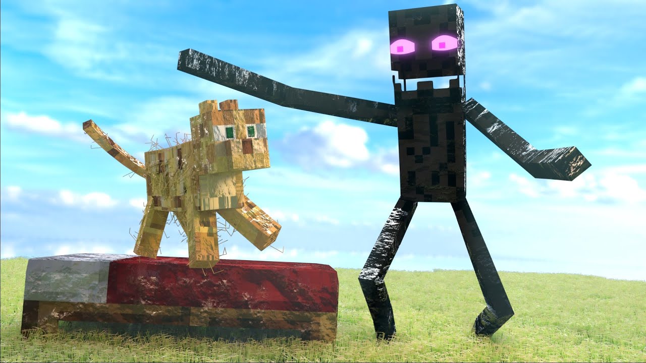 Minecraft Enderman Encounter #Shorts - YouTube