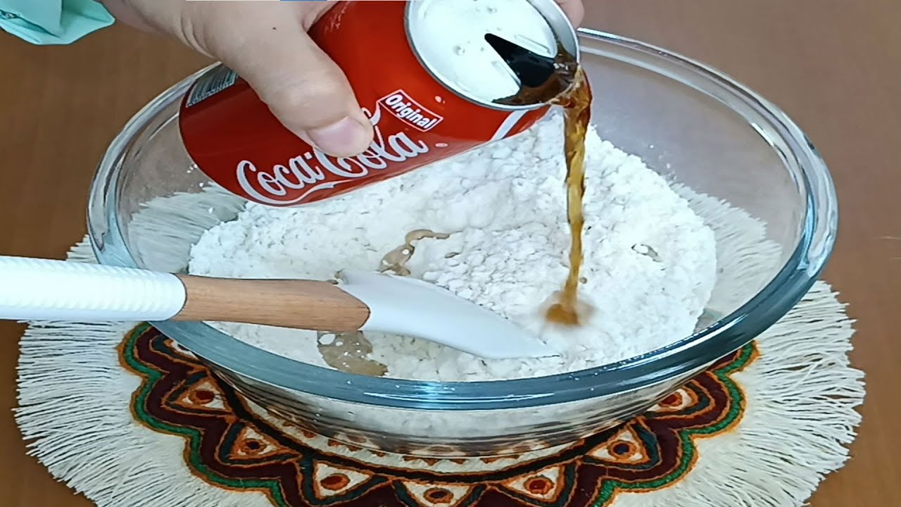 Just add Coca Cola to the flour and you have bread. 2024 bread recipe ...