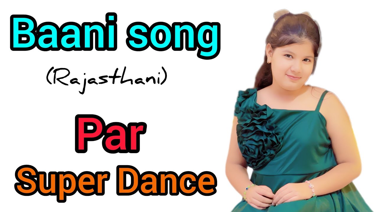Rajasthani Banni Song Dance | Paakhi Saksena | Choreography by Neha ...
