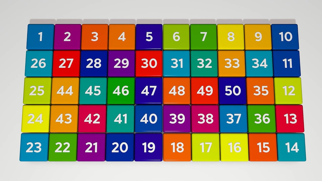 Count to 50! | Learn Numbers for Kids | Fun & Easy Counting Song! - YouTube