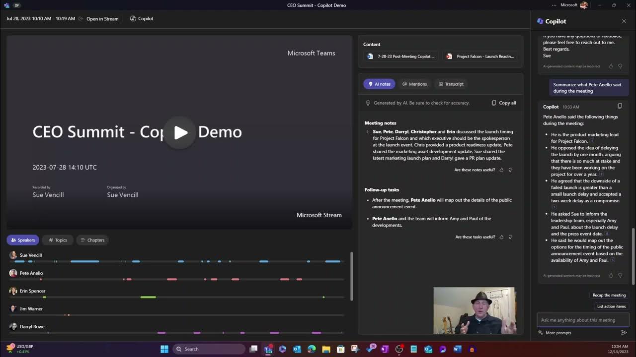 The 12 Days of Copilot – Day 10 Microsoft 365 Copilot in Microsoft Teams Meetings –HLS Show Me ...