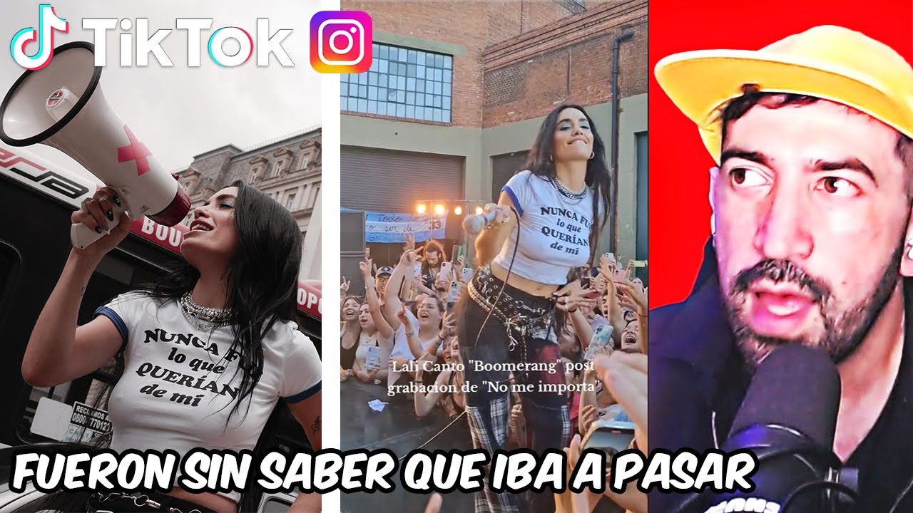 REACCIÓN A LALI - NO ME IMPORTA (TIK TOK + IG) - YouTube