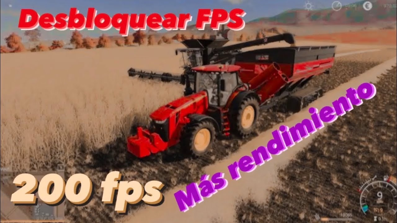 Como desbloquear fps en Farming Simulator 19🚜 - YouTube