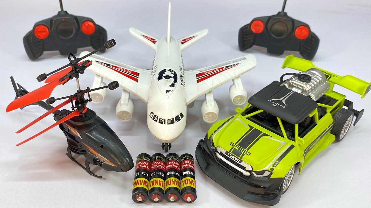 Speed RadioControl RC Car with Reachable Flying RC Helicopter and a380 ...