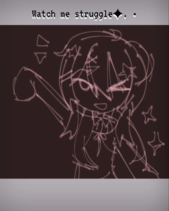 watch me struggle to draw and then give up 😃 #speedpaint - YouTube