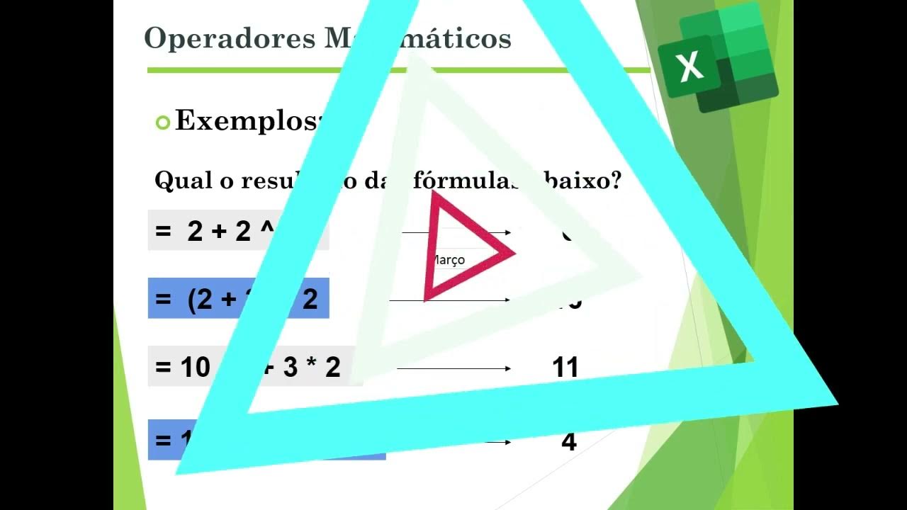 Curso Completo de Excel - Aula 8 Operadores Matemáticos - YouTube