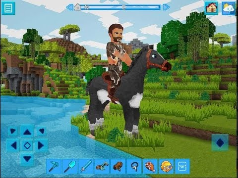 Adventure Craft : 3D Block Building & Survival Craft Android Gameplay ...