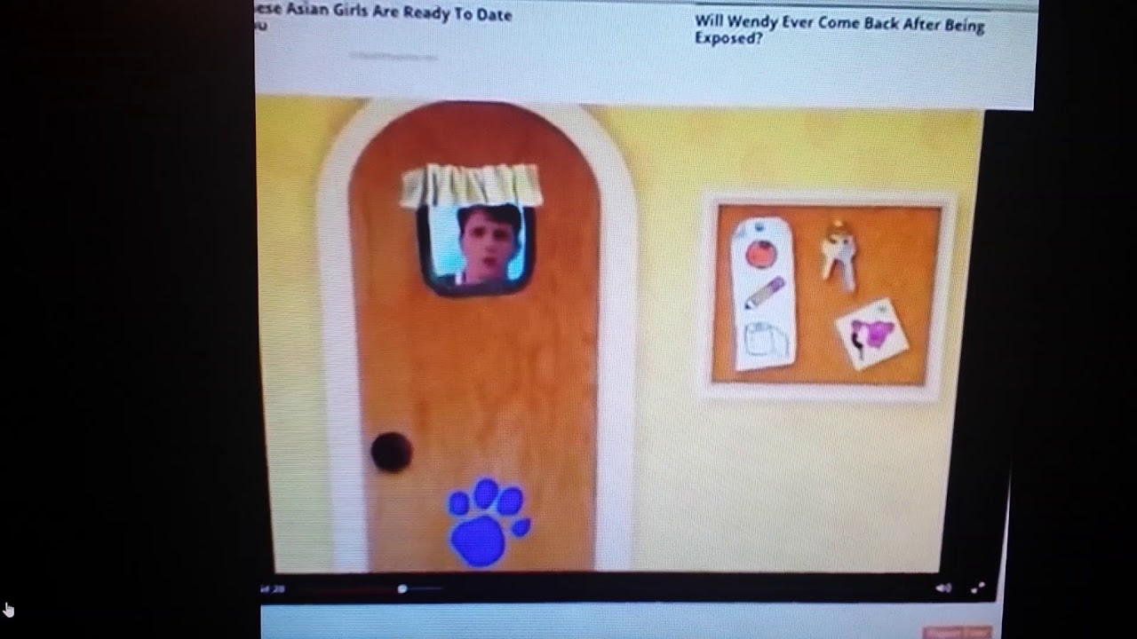 Blue's Clues A Clue A Clue Phrase Complitation from "Adventure in Art ...