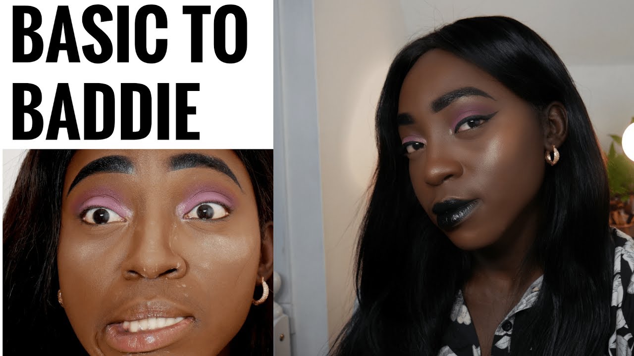 BASIC to BADDIE DRUGSTORE MAKEUP TUTORIAL - YouTube