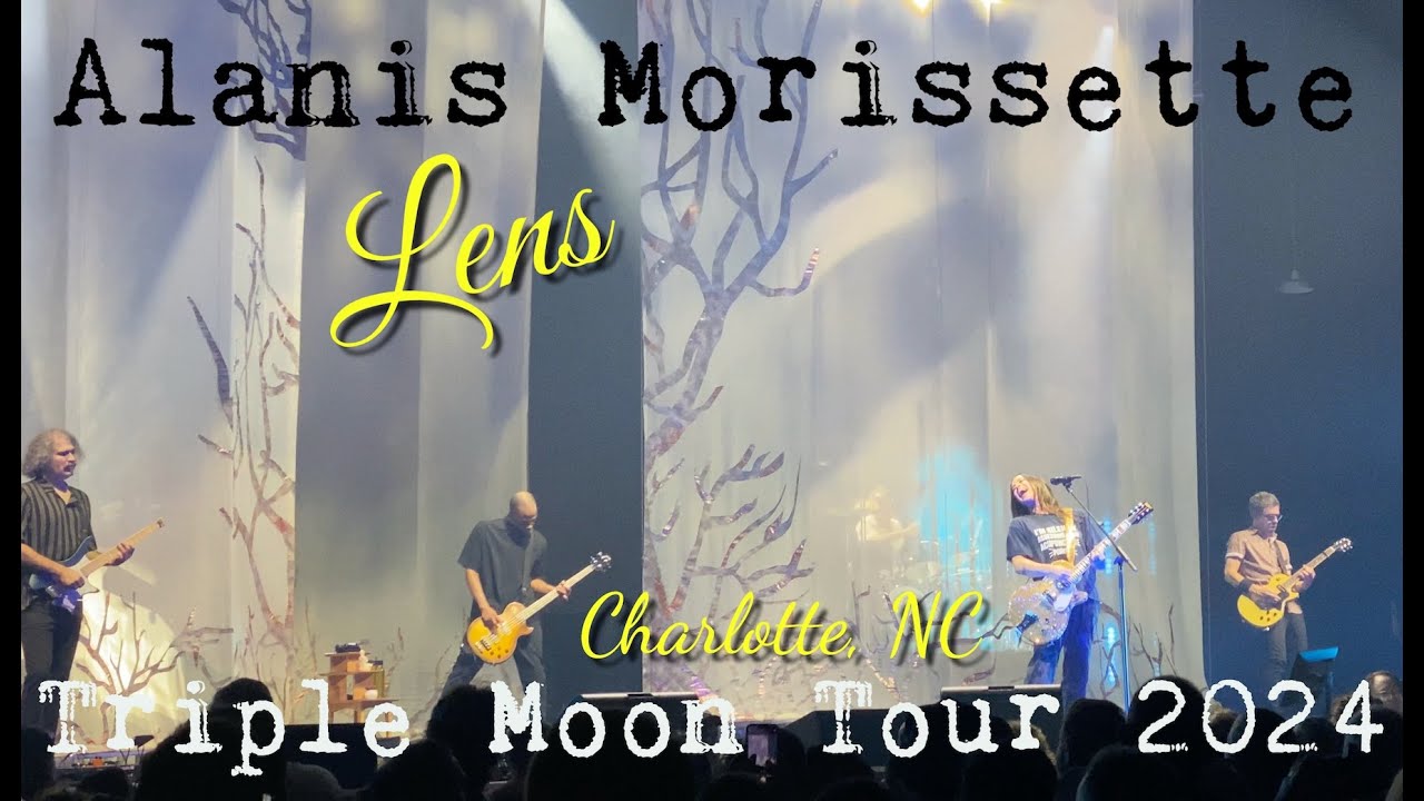 ALANIS MORISSETTE Live 2024 | Triple Moon Tour | LENS | Charlotte NC ...