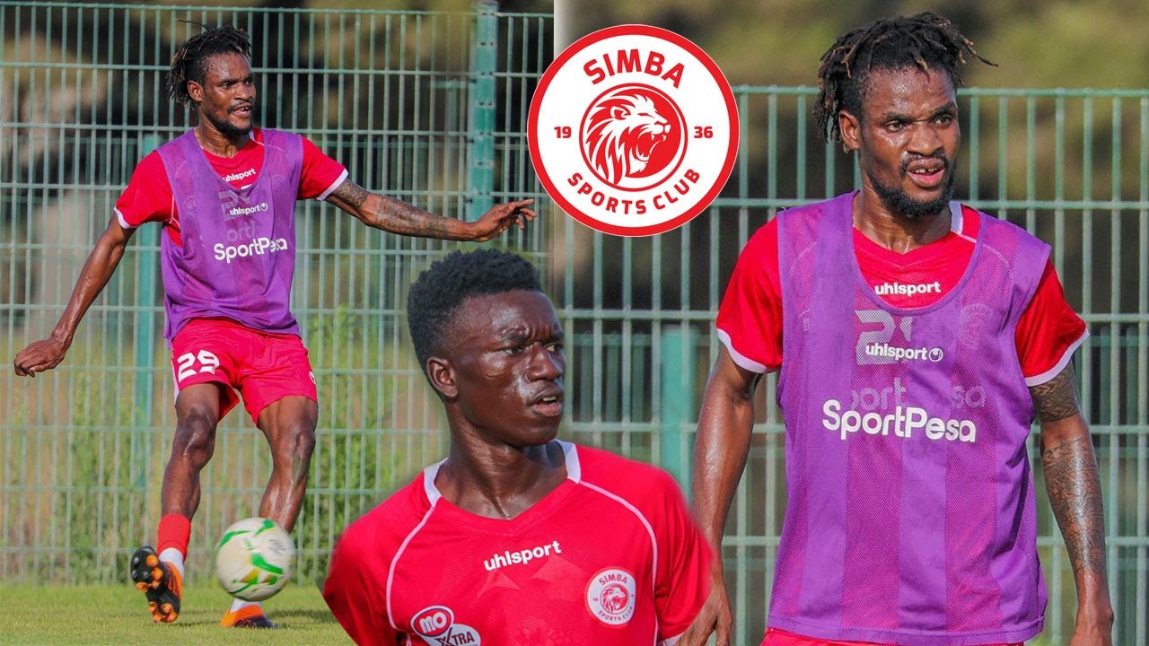 SIMBA Mpya Tishio Henock Baka, Banda, Pape Ousmane Sakho - YouTube