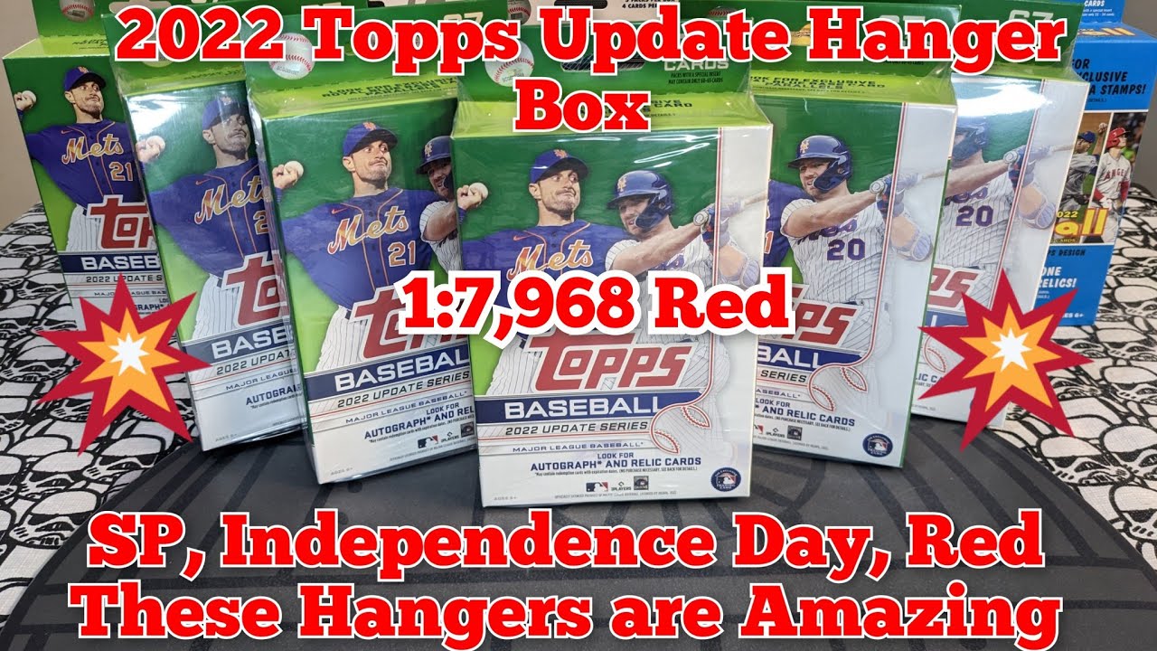 2022 Topps Update Baseball Hanger Box Rip Short Print, Independence Day ...