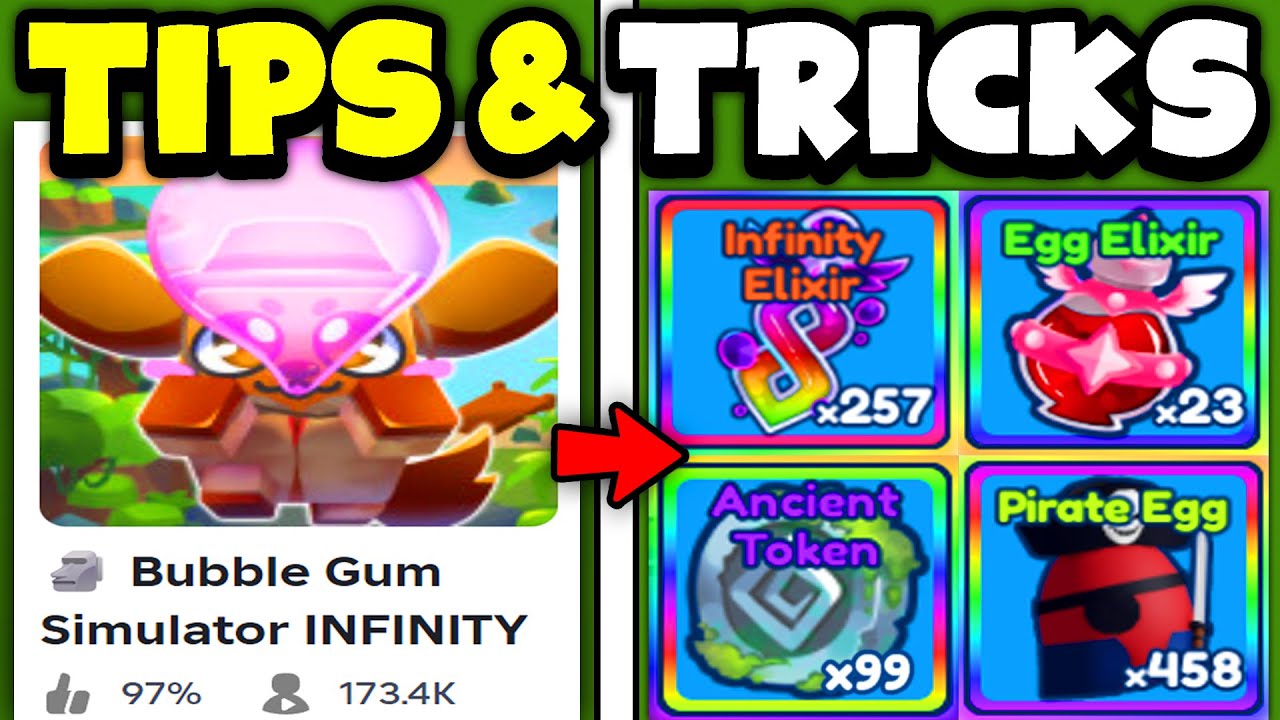 Tips & Tricks for SUMMER UPDATE PART 2 in Bubble Gum Simulator Infinity ...