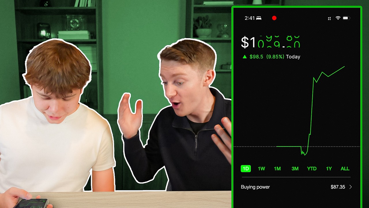 Teaching My Friend How To Trade Options - YouTube