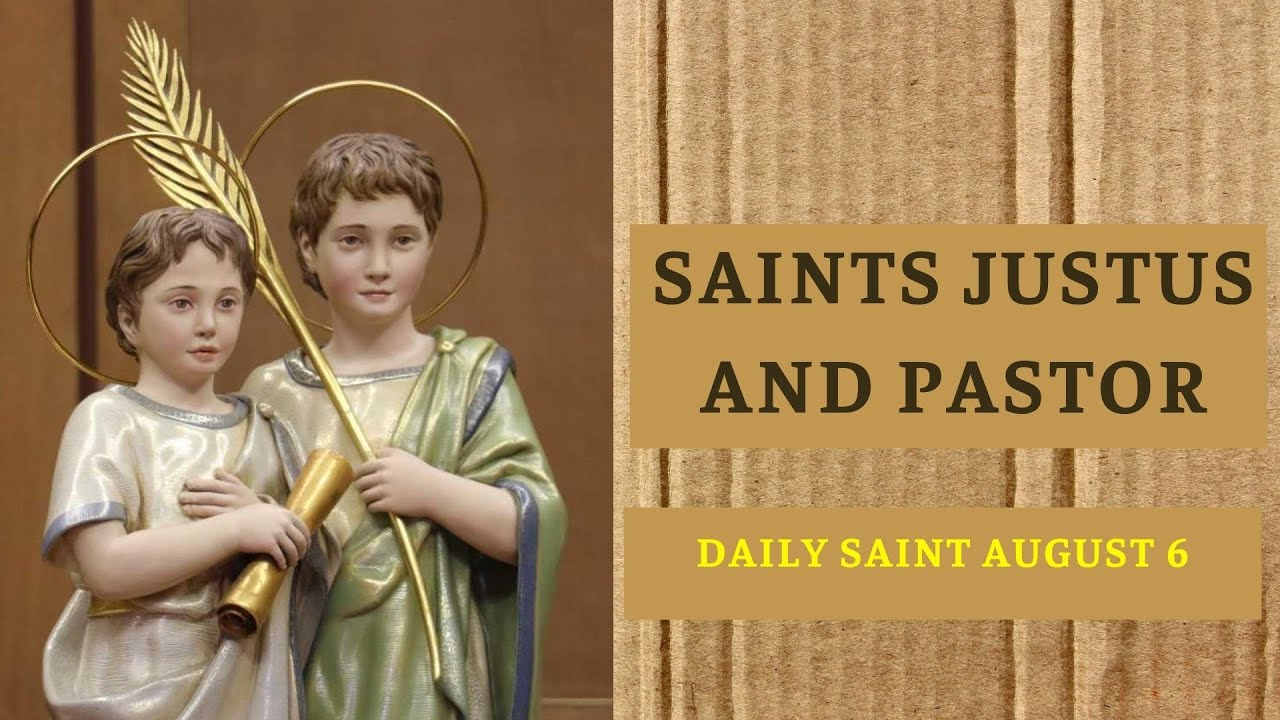 Saints Justus and Pastor, Martyrs, Daily Saints, August 6, Alcalá de ...