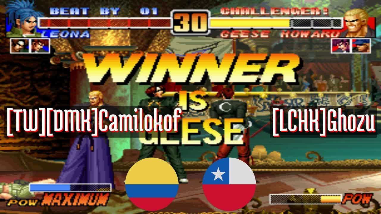 FT10 @kof96: [TW][DMK]Camilokof (CO) vs [LCHK]Ghozu (CL) [King of ...