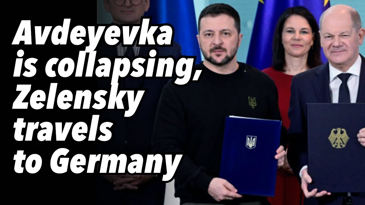 Avdeyevka is collapsing, Zelensky travels to Germany - YouTube