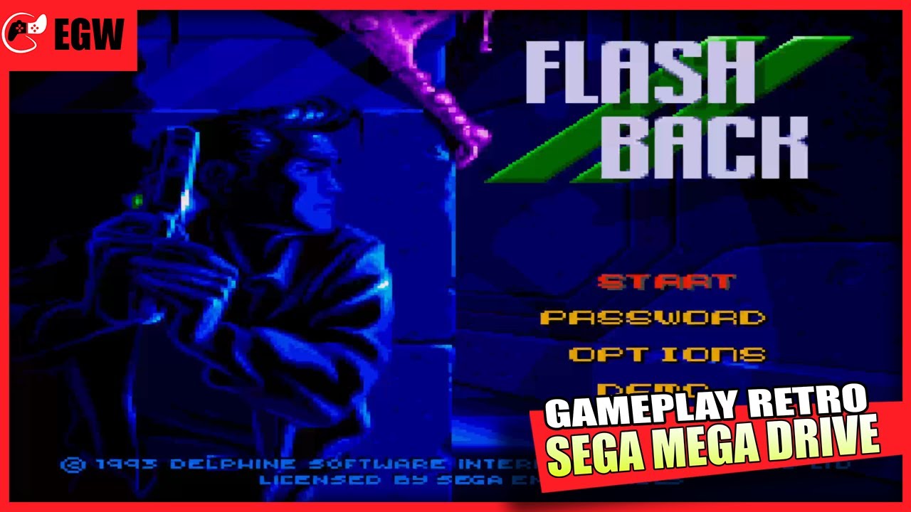 SEGA MEGA DRIVE - Flashback: The Quest for Identity - YouTube