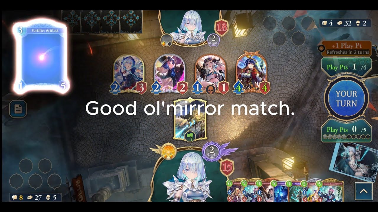 Most Intense Mirror match (Shadowverse worlds beyond) - YouTube