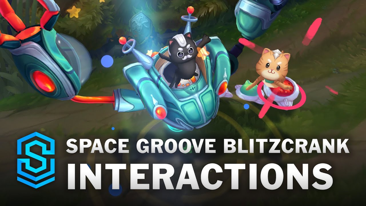 Space Groove Blitzcrank Special Interactions - YouTube