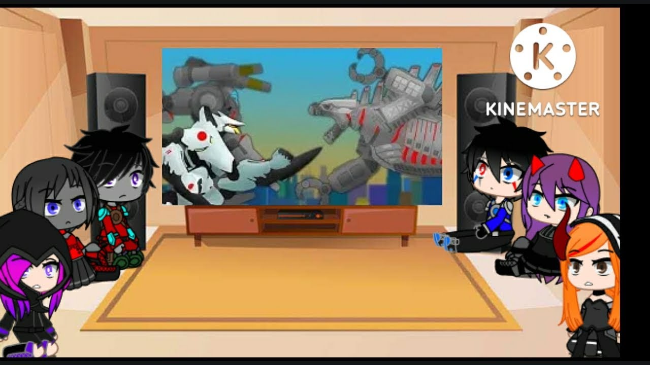Rainimator friend's react to Jaegers vs Mechagodzilla pivot master ...