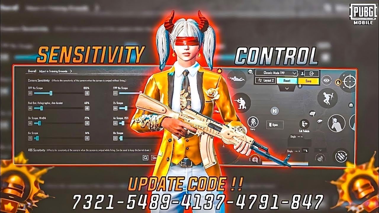 UPDATE 3.2🔥 Best Zero Recoil Sensitivity CODE + Control Settings For ...