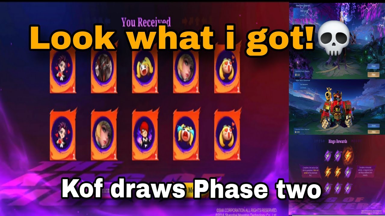 KoF Phase 2 Draw: JACKPOT or DISASTER?! 🤔🔥 | MLBB Kof draws - YouTube