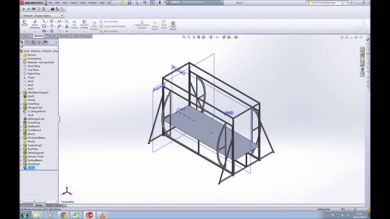 Automated Design of Large Assembly Fixtures for Aircraft Panels - YouTube