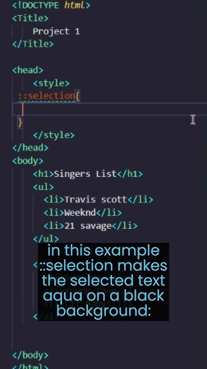 Html and Css Basic 28 -- Selectors Part 4 --- Pseudo-element selectors Part 5 - YouTube