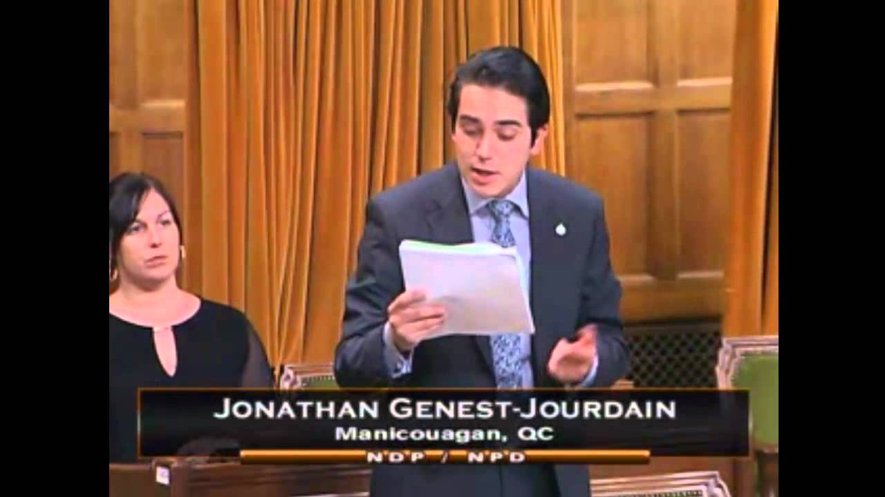 Jonathan Genest-Jourdain, présentation de pétitions le 11 mai 2015 ...