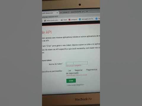 Criando Token na Binary - Clean Tecnologia - YouTube