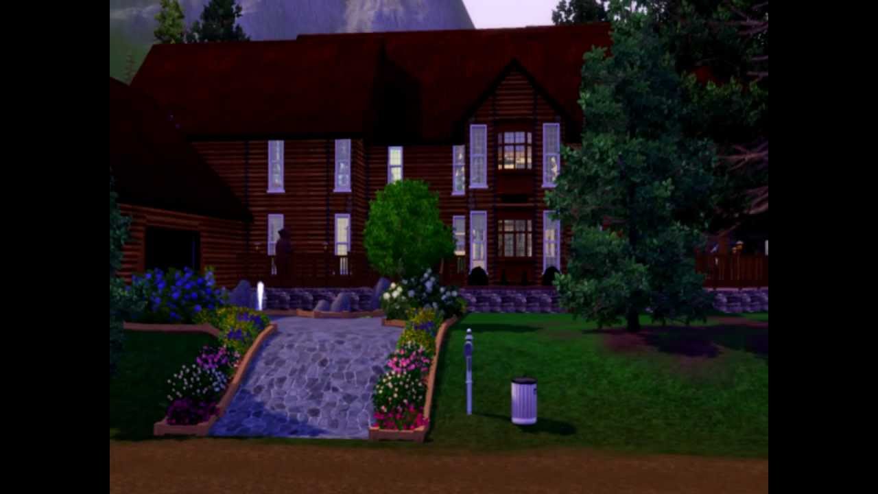 The Sims 3 - Log Cabin - YouTube