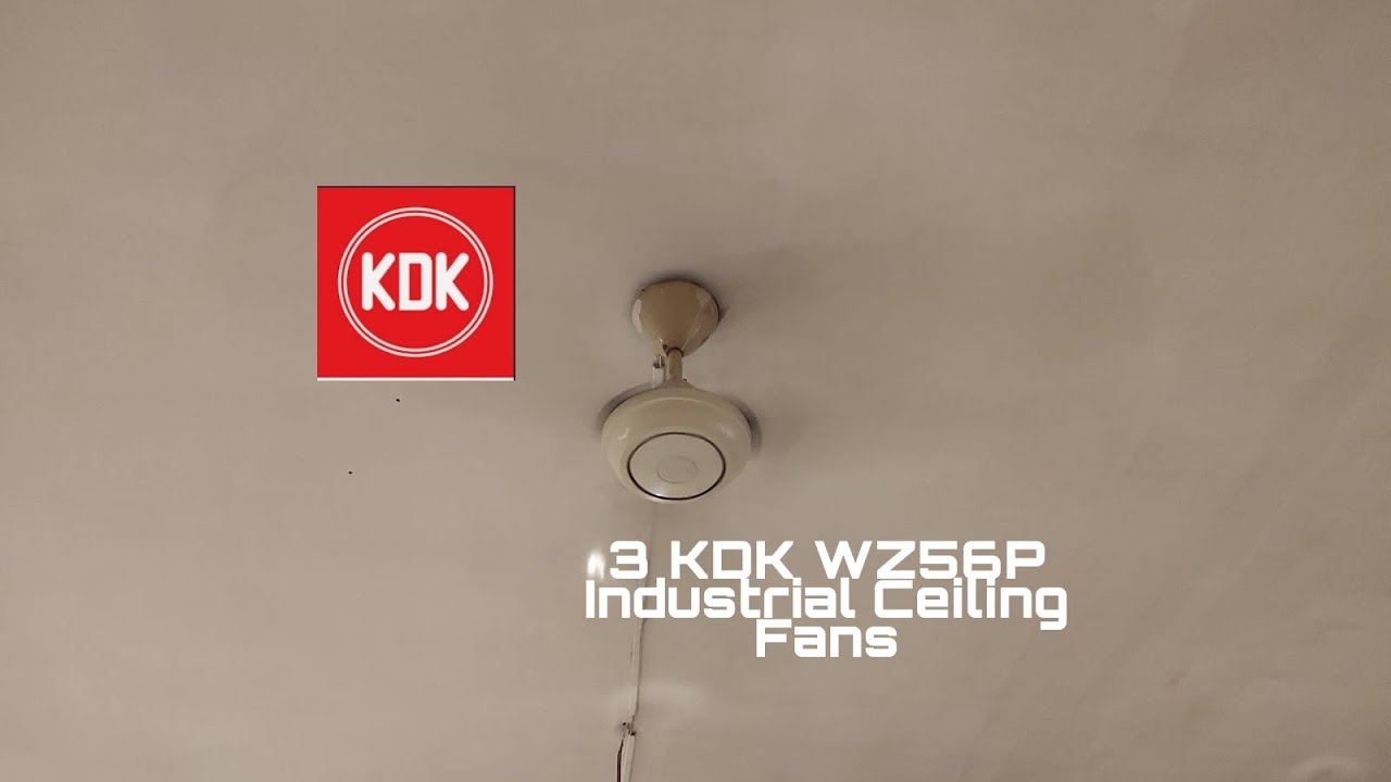 KDK Industrial Ceiling Fans - YouTube