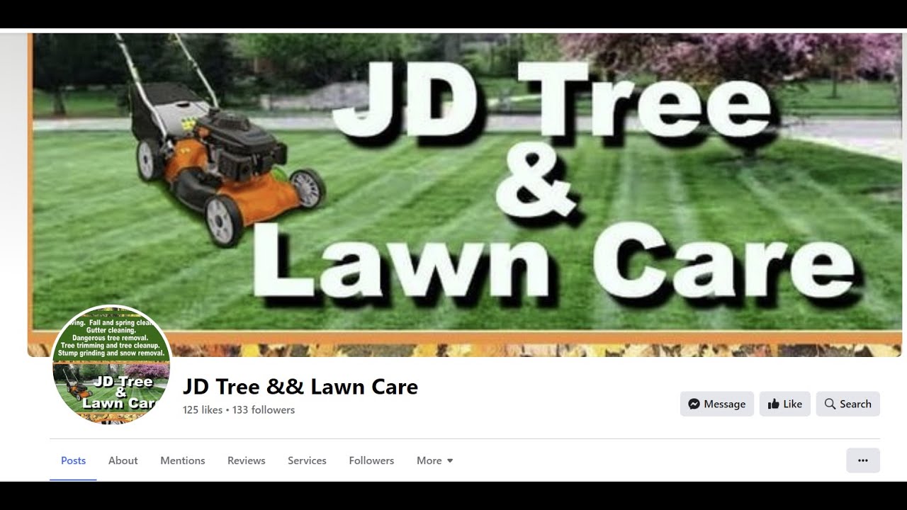 JD Tree & Lawn Care Website Screncast Audit - YouTube